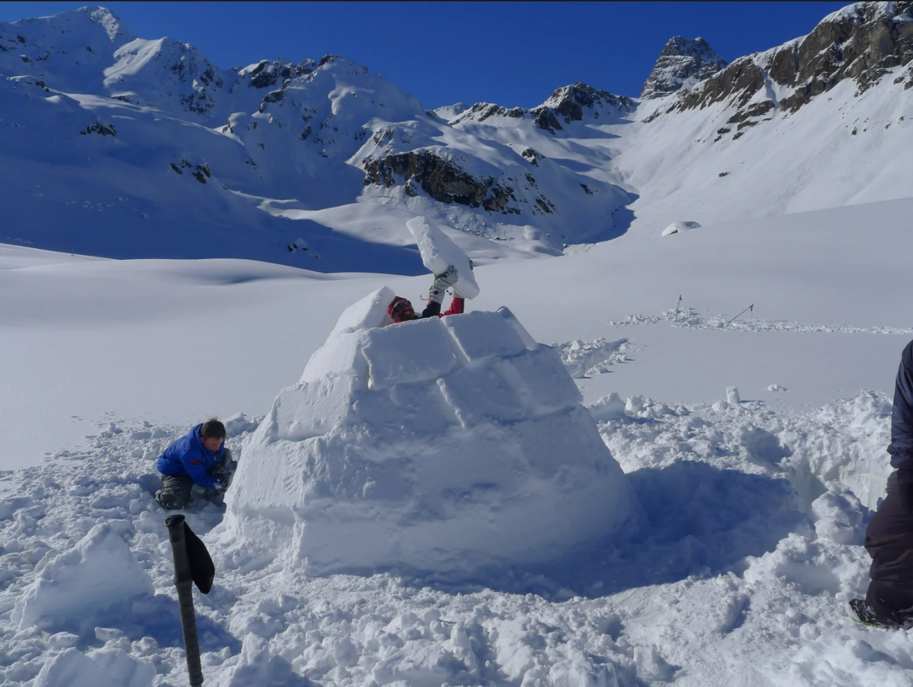 Diez (más una) experiencias en la nieve en Suiza, incluso sin calzarse ...